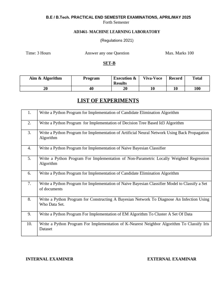 ML AD3451 Set2 QP | PDF
