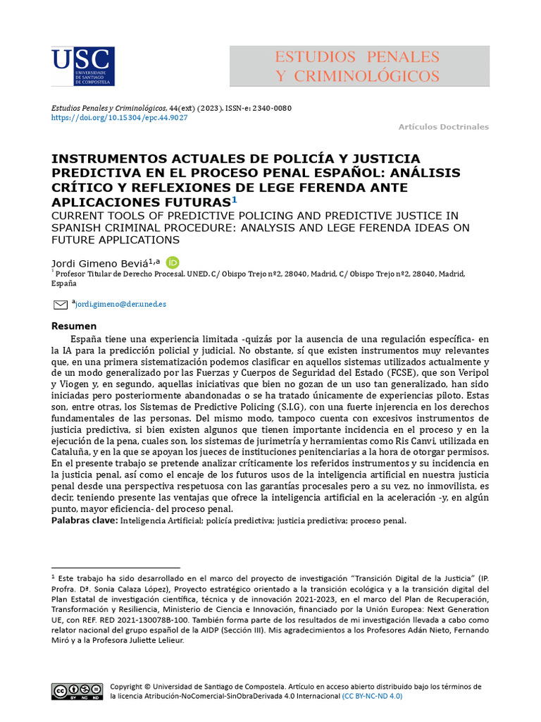 Instrumentos Actuales de Predicción - Jordi Gimeno | PDF | Inteligencia ...