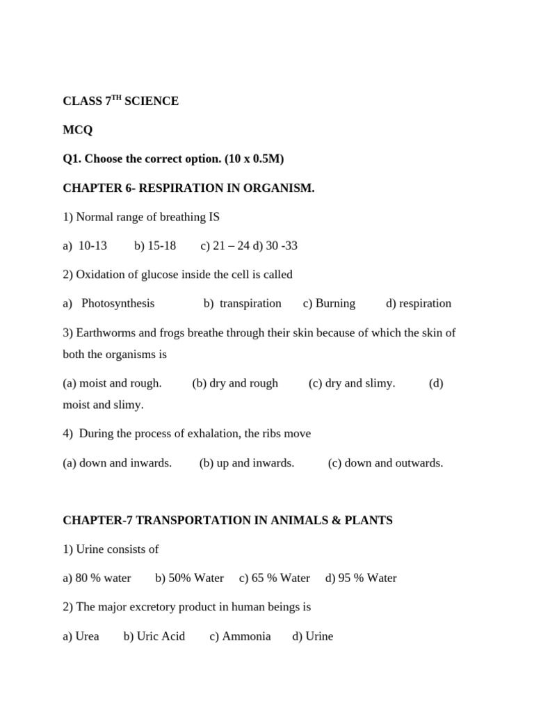 Class 7 Science Question Bank PDF | PDF | Flowers | Fertilisation