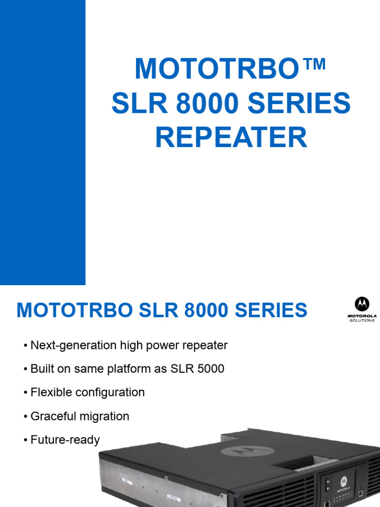SLR 8000 Launch Presentation-06 16 | PDF | Electronics | Information ...