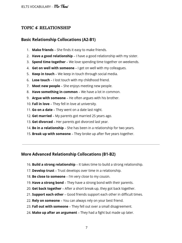 Lesson 9 - Unit 4 Relationship | PDF | Communication | Human Communication
