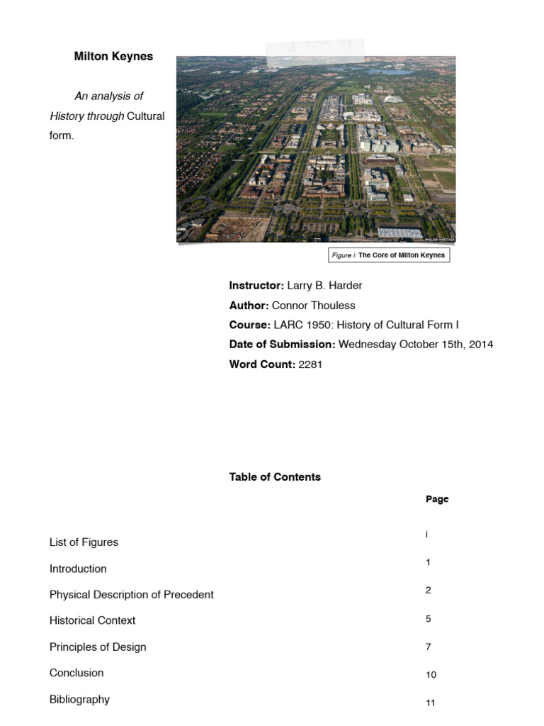 Thouless, Connor-Milton Keynes | PDF