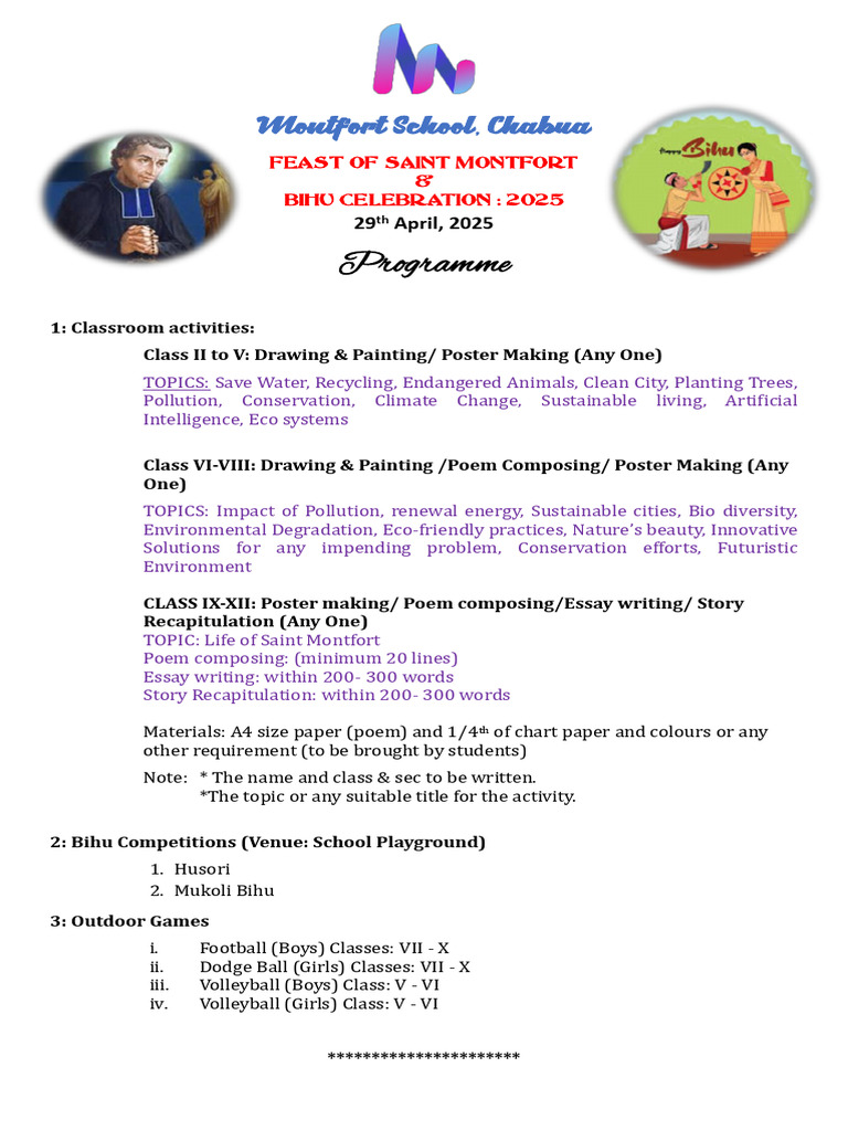 Feast of St. Montfort | PDF