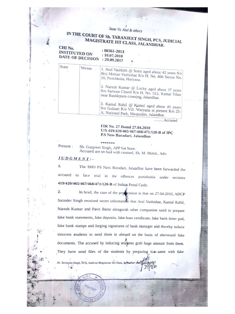 Final Court Order | PDF