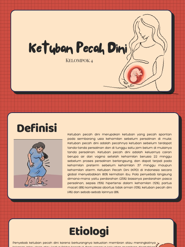 Bahaya Ketuban Pecah Dini pada Kehamilan | PDF