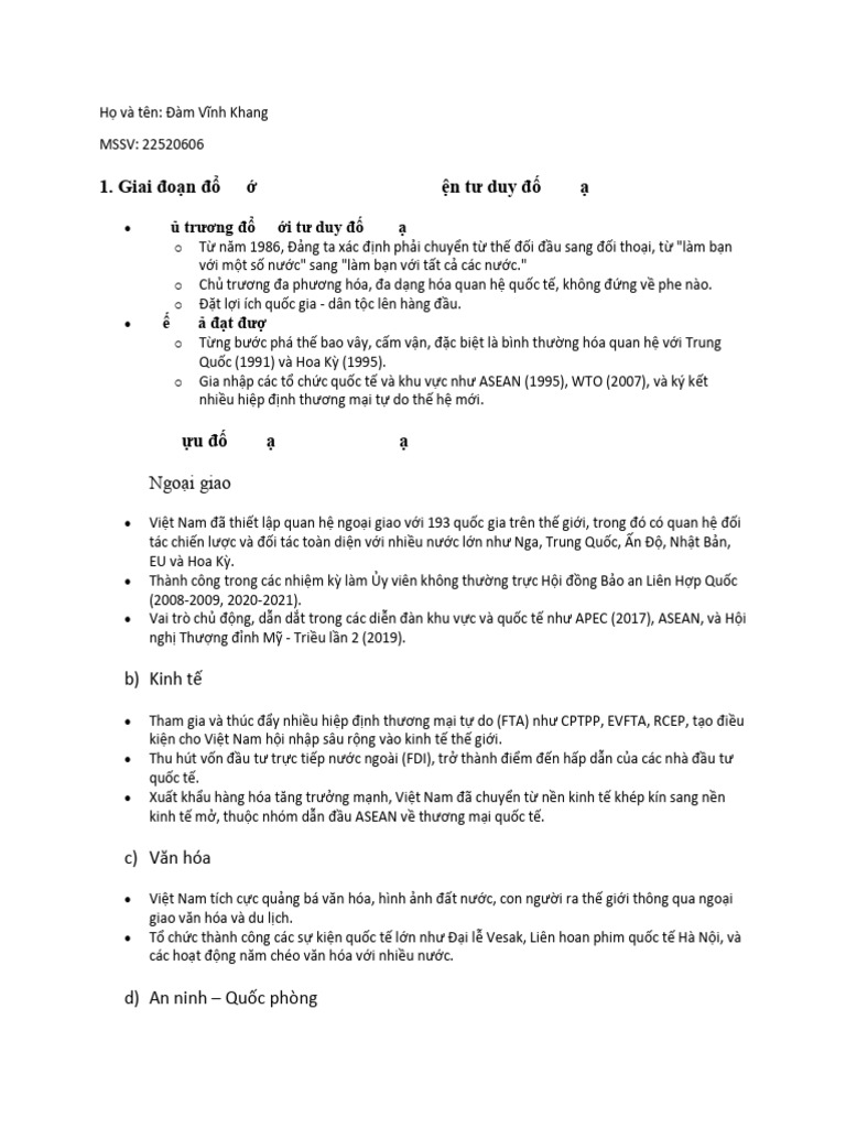 Đàm Vĩnh Khang LSD | PDF