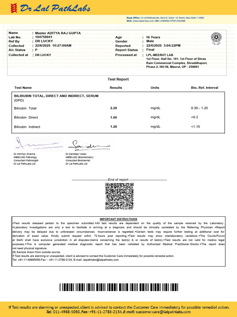 Lpl-Meerut Lab 1st Floor, Hall No. 101, 1st Floor of Shree Ram Commercial Complex, Shraddhapuri ...