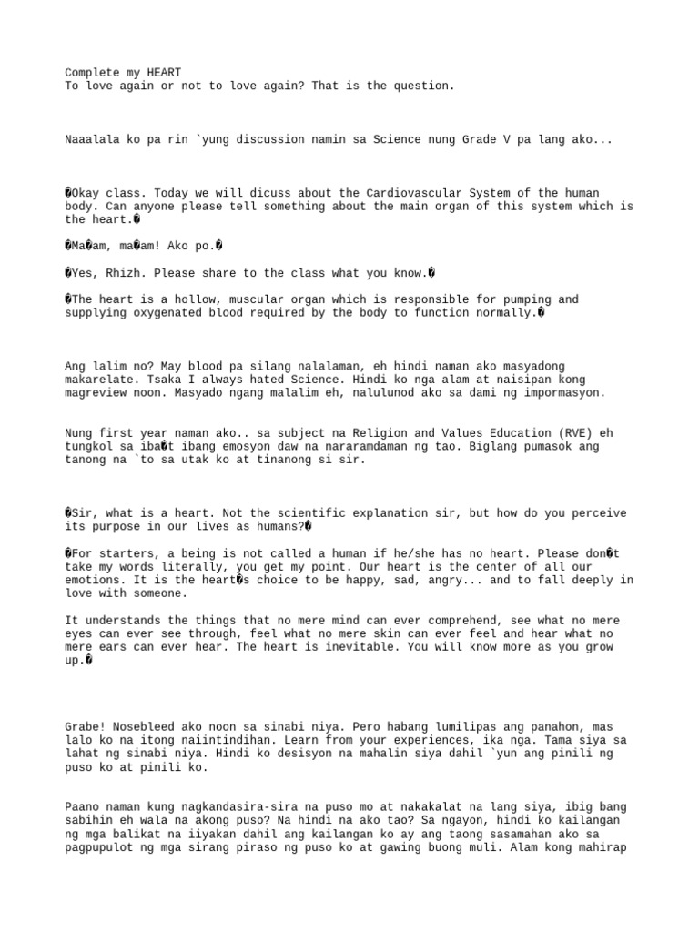 Complete My Heart | PDF