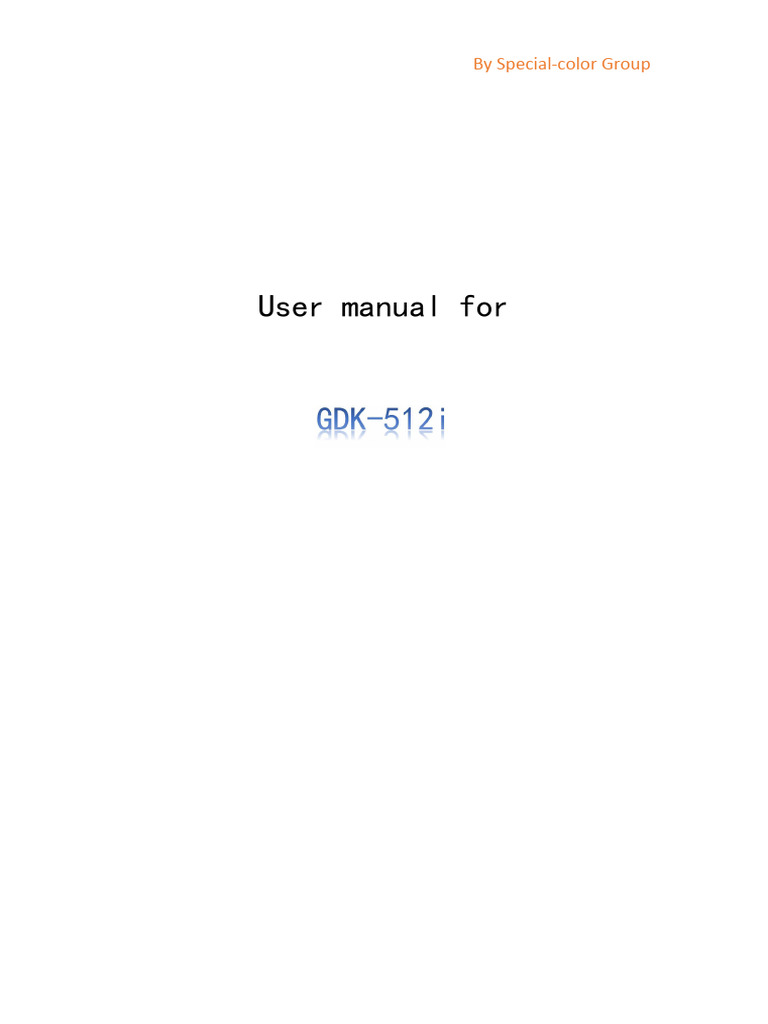 Grando GDK3200-512i User Manual | PDF | Printer (Computing) | Usb