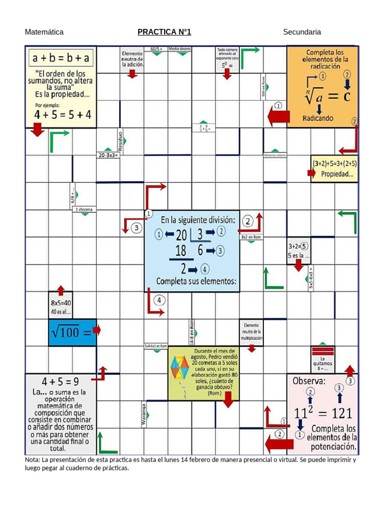 Practica 1-2°sec-1t - 2023 | PDF