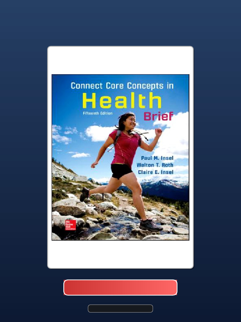 Connect Core Concepts in Health BRIEF 15th Edition Paul Insel Walton ...