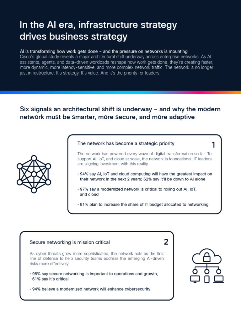 Cisco's AI Networking Strategy 2025 | PDF | Artificial Intelligence ...