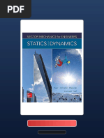 Vector Mechanics For Engineers Statics and Dynamics (12th Edition) | PDF