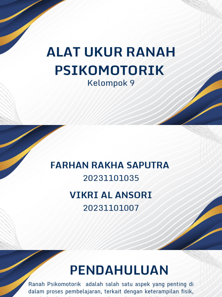 Alat Ukur Ranah Psikomotorik 20250611 001548 0000 | PDF