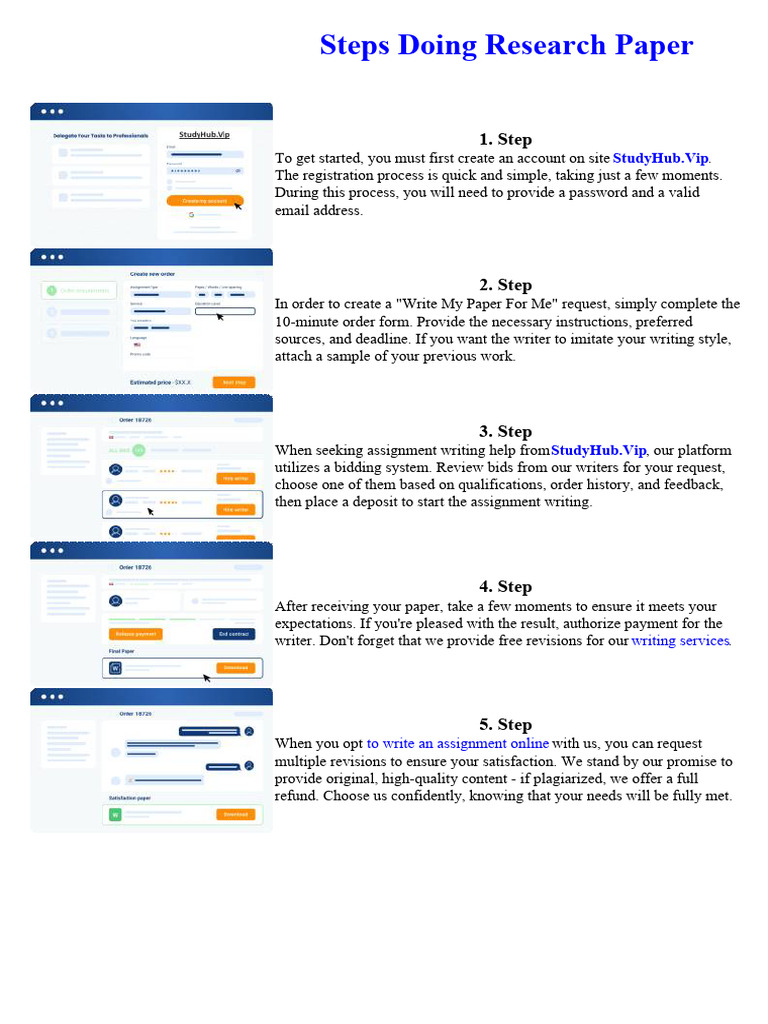 Steps Doing Research Paper | PDF | Cloud Computing | Computer Cluster