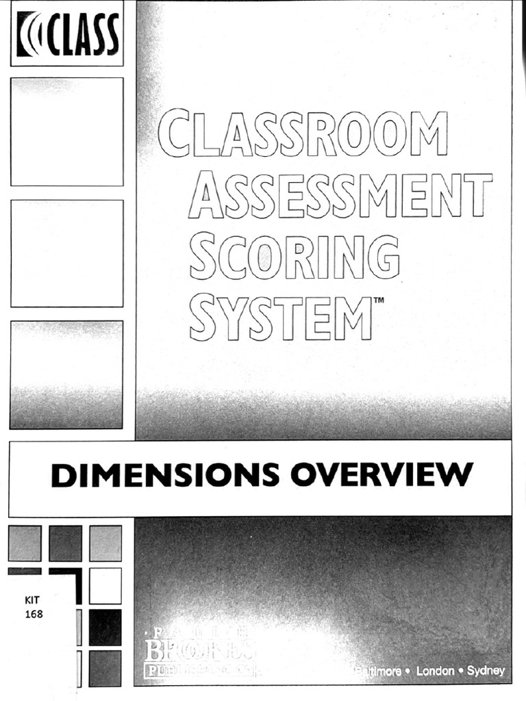 Classroom Assessment Scoring System Overview | PDF | Teachers ...