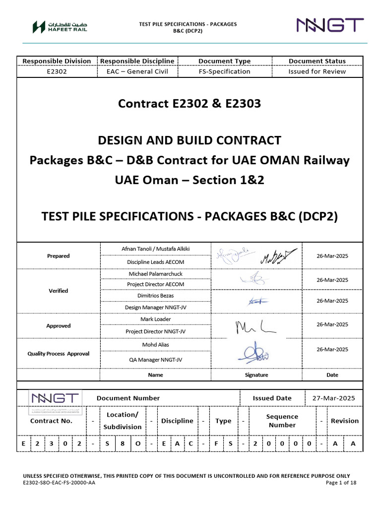 E2302 S8o Eac FS 20000 | PDF | Deep Foundation | Concrete