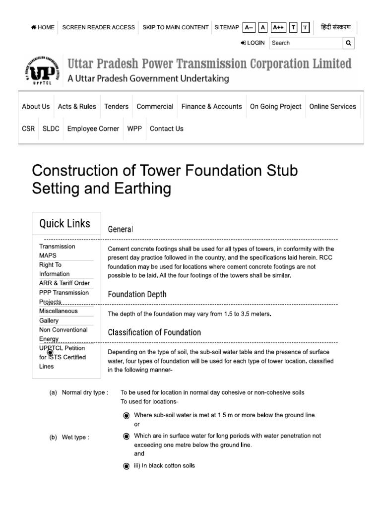 Foundation Procedure | PDF