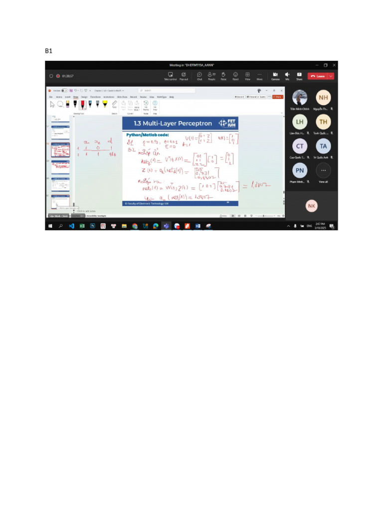 Matrix Form Aann | PDF