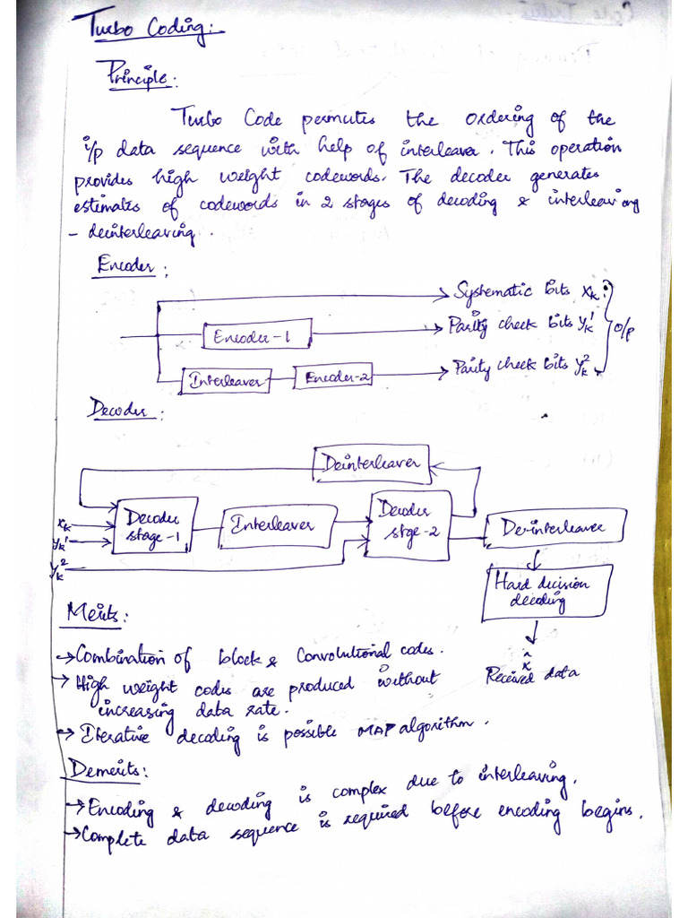 Turbo, Viterbi, BCH, Rs | PDF