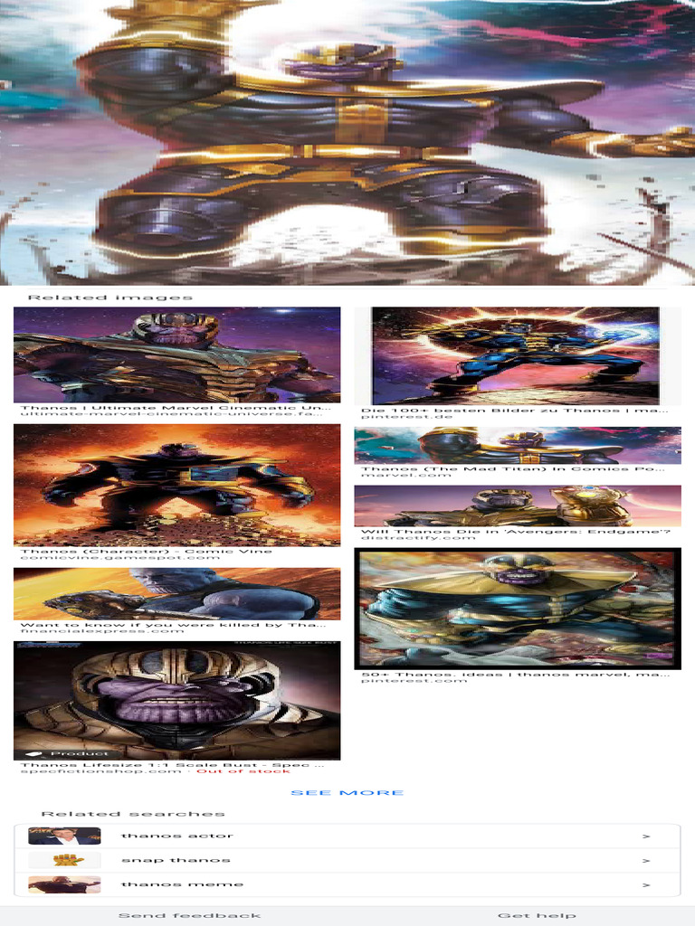 Thanos: Marvel's Mad Titan Overview | PDF