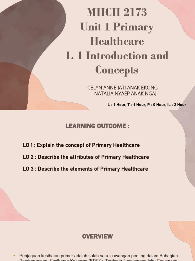 1.1 Introduction and Concept | PDF