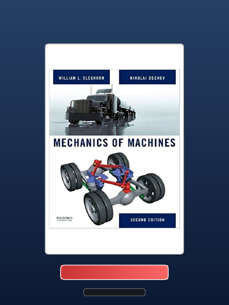 Mechanics of Machines 2nd Edition Ebook and TestBank Bundle Full ...