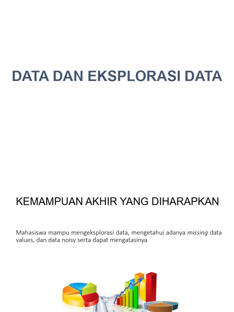 Data Dan Eksplorasi Data | PDF