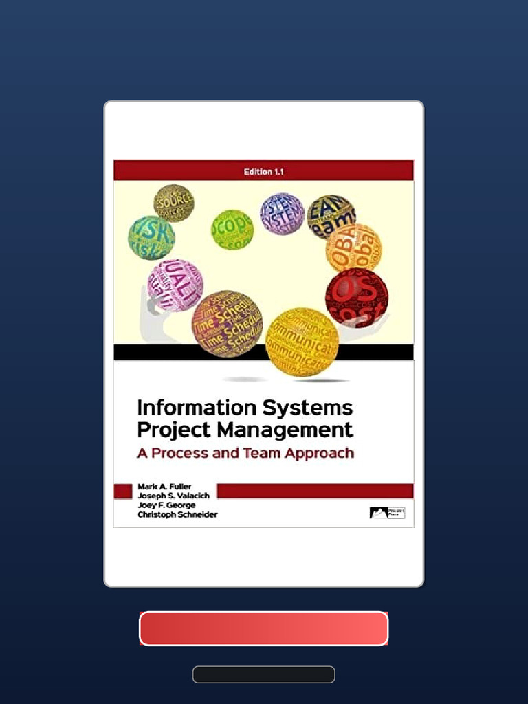 Information Systems Project Management A Process and Team Approach ...