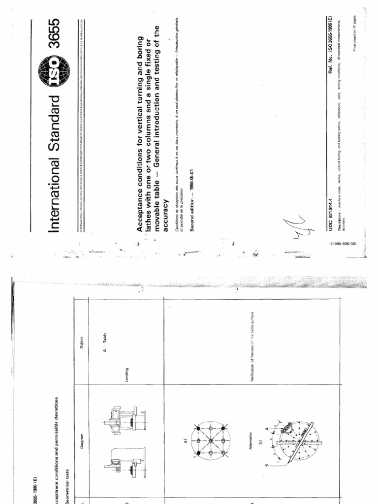 Details of ISO 3655 VMCs | PDF