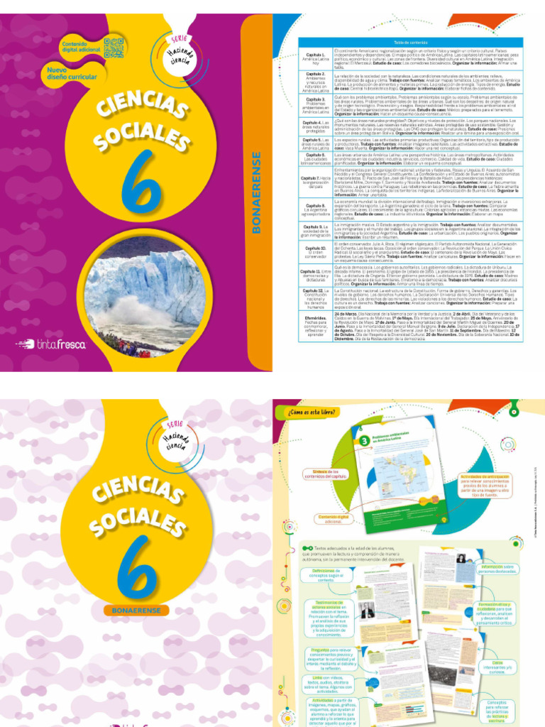 Tinta Fresca - Sociales Bonaerense 6 | PDF