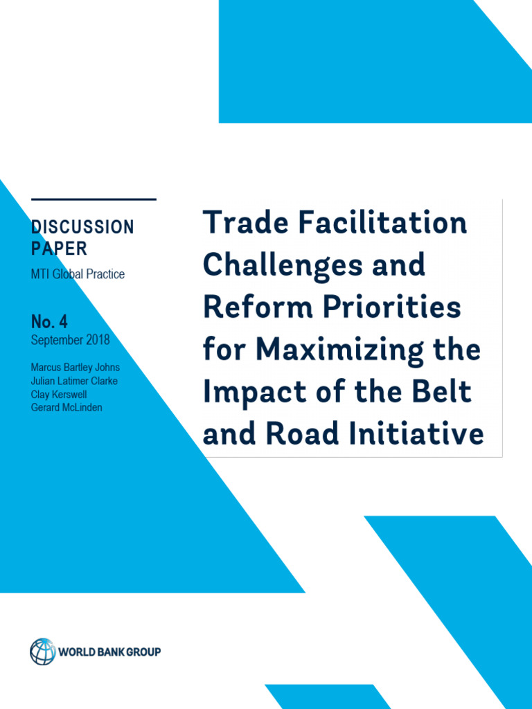Trade Facilitation Challenges and Reform Priorities For Maximizing The ...