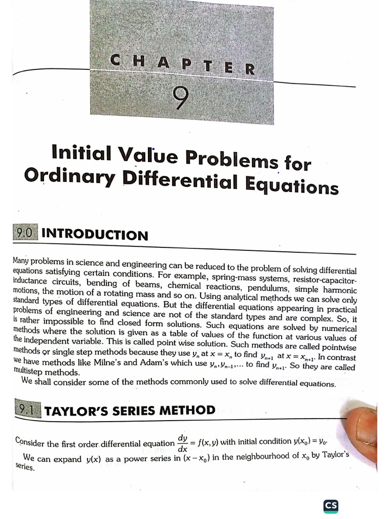 Modified Euler's Method | PDF