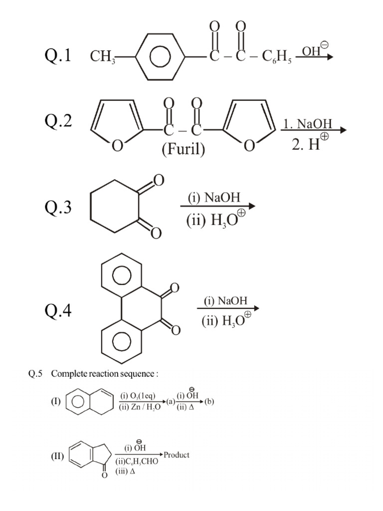 Practice Paper - 2 On Carbonyl Compound by DR MISHR - 250619 - 160640 | PDF