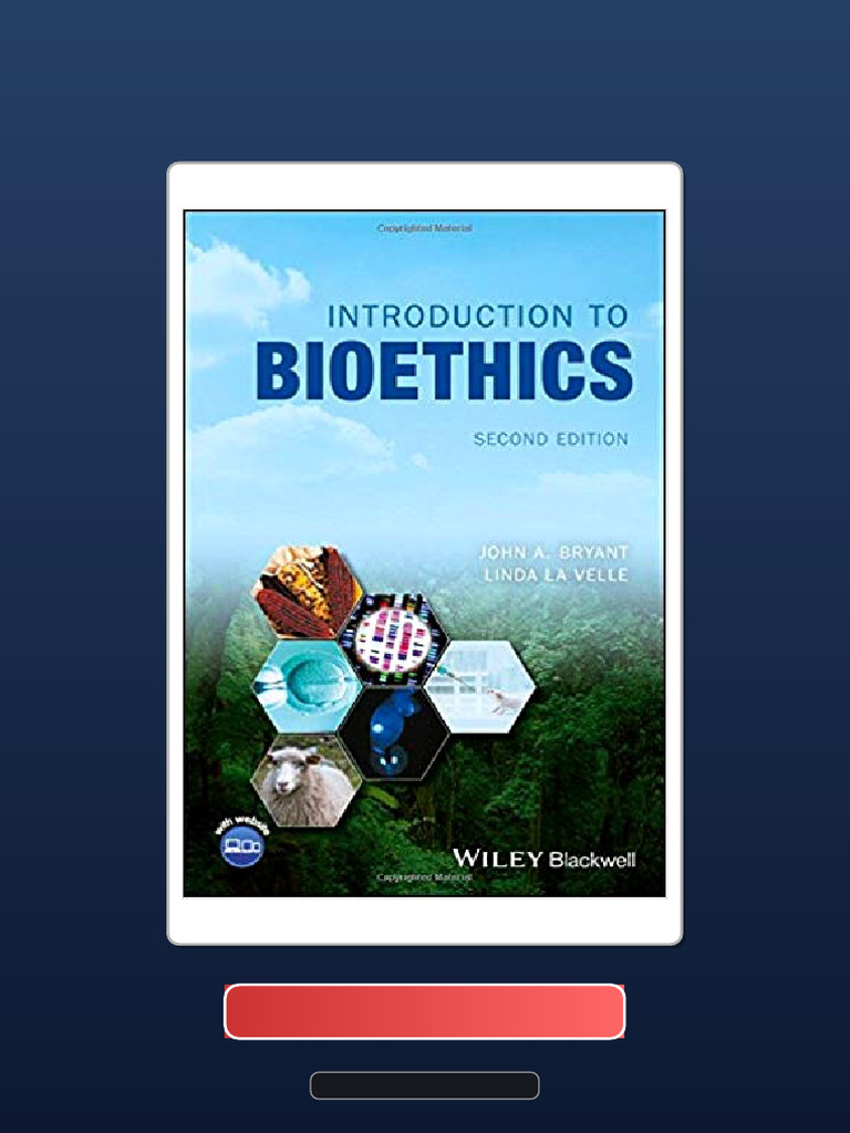 Verified PDF Download Introduction To Bioethics 2E by John A Bryant Linda Baggott La Velle Ebook ...