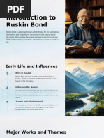 Biographical Sketch of Ruskin Bond | PDF