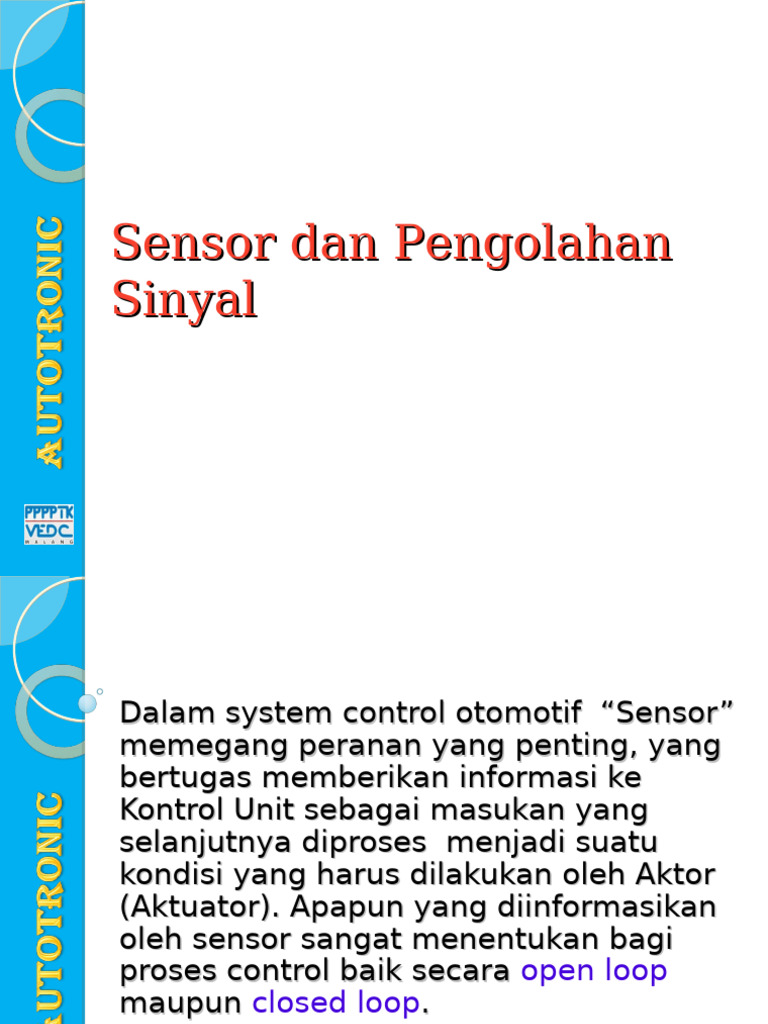 2 - Sensor Dan Pengolahan Sinyal-EDIT - Pps | PDF