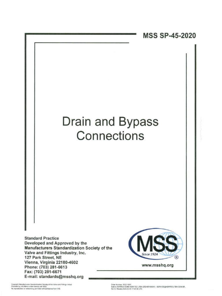 MSS SP 45 0 2020 | PDF
