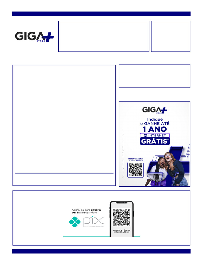 Fatura Giga Mais 2 | PDF