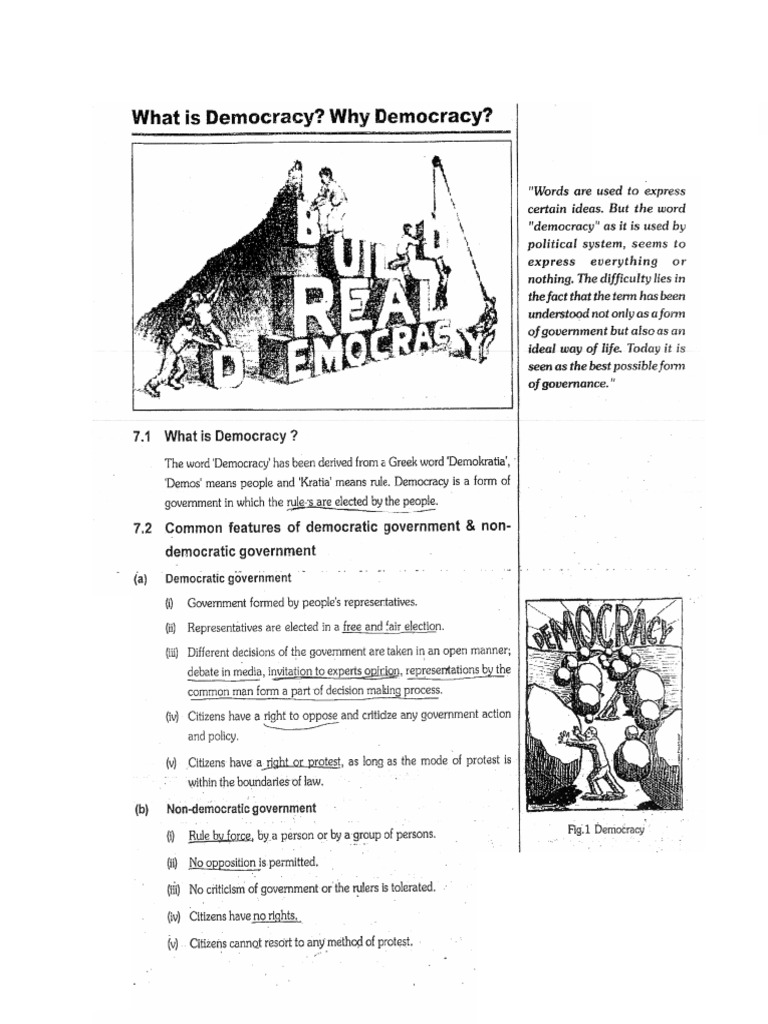 Democracy | PDF