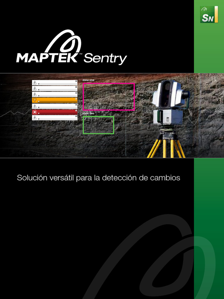 Maptek Sentry Overview ESP | PDF | Escáner de imagen | Informática