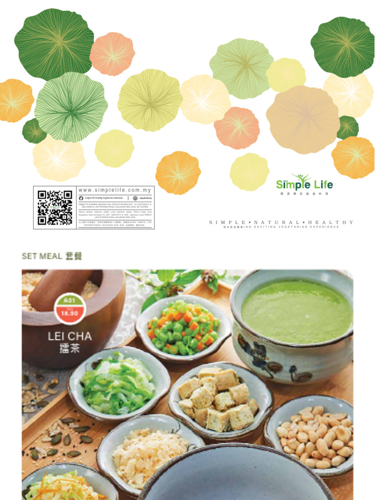 2 Simple Life Kedah Menu V02 | PDF