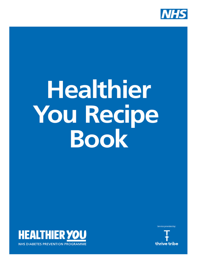 Healthier You Recipe Book | PDF | Healthy Diet | Dieting