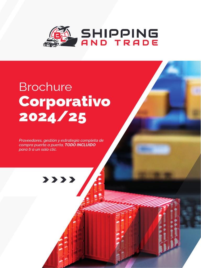 Brochure BL Shipping and Trade | PDF | Logística | Marketing