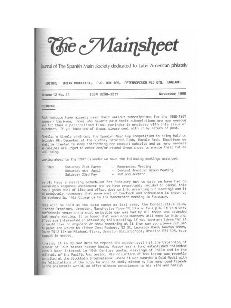 Mainsheet No 44 To 47 | PDF