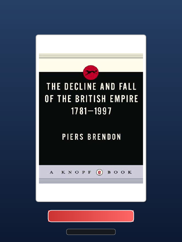 Decline and Fall of The British Empire 17811997 Full Download | PDF ...