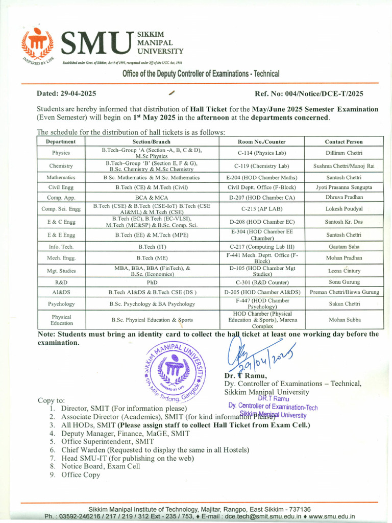 004 Notice DCE-T 2025 | PDF