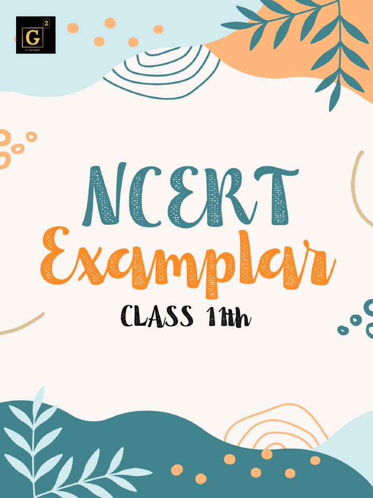Ncert Exampler Class 11th | PDF | Seed | Botany