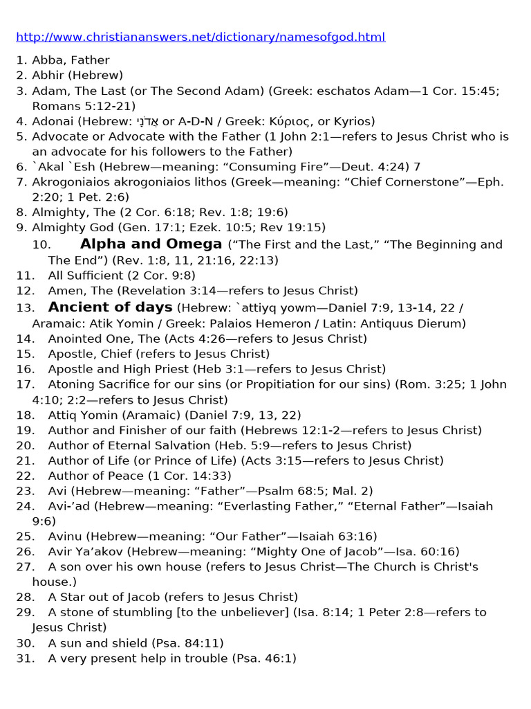 Dear Christian Answers Readers | PDF | Jesus | Religious Belief And ...