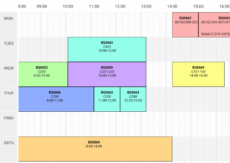 UiTM Timetable Generator 03-21-2025 | PDF